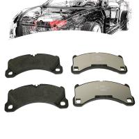 China Brake Pad Set 958698151A for Cayenne 92A Macan 95B Panamera 970 Models for sale