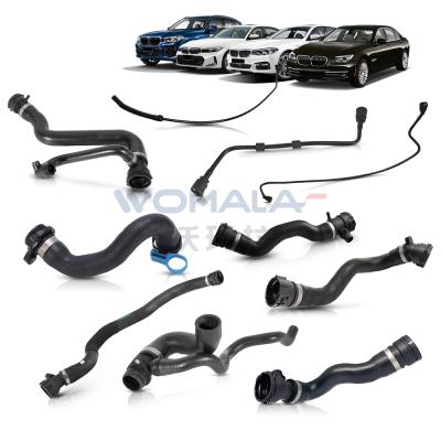 China Womala Auto Parts 1712 7531 768 1712 8602 870 Radiator Hose Cooling Water Pipes for BMW for sale