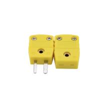 China Industrial 2 Pin Socket Connector Male Type K Mini Thermocouple Female Plug for sale