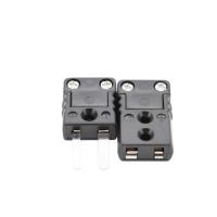 China Industrial Mini and Standard J Type Male Female Plug Temperature Thermocouple Connector for sale