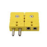 China Factory Price K Type Standard Thermocouple Female and Male Plugs Connector for sale