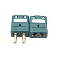 China SC Type Green High Temperature Om-sc-k-m/f Omega Thermocouple Standard Connector for sale