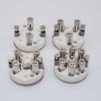 China Thermocouple Head Ceramic/bakelite KD Terminal Block with Oblique Copper Block, I-shaped Iron Piece for sale