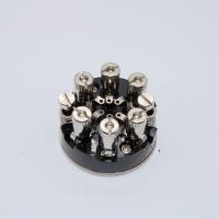 China Thermocouple Head Ceramic/bakelite KD Terminal Block with Oblique Copper Block, I-shaped Iron Piece for sale