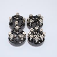 China Thermocouple Head Ceramic/bakelite KD Terminal Block with Oblique Copper Block, I-shaped Iron Piece for sale
