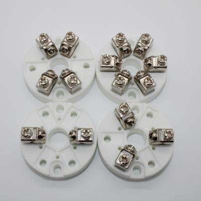 China High Performance Ceramic 3-way Connector Block for Thermocouple Head Terminal Block for sale