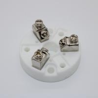 China High Performance Ceramic 3-way Connector Block for Thermocouple Head Terminal Block for sale