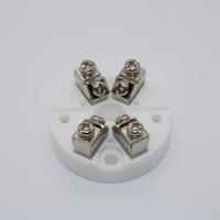 China High Performance Ceramic 3-way Connector Block for Thermocouple Head Terminal Block for sale