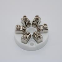 China High Performance Ceramic 3-way Connector Block for Thermocouple Head Terminal Block for sale