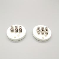 China High Performance 3p-c  Thermocouple White Brass High Temperature Electric Ceramic Terminal Block for sale