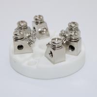 China Custom Kne Ceramic 3-way Connector Block for Thermocouple Head Terminal Block for sale