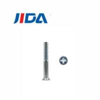 China Countersunk Cross Groove M3 30mm Screws Semi Threaded for sale
