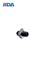 China Oxidized Blackening Q195 Hexagon Head Screw Black Hex Bolts M3 7.7mm for sale