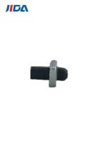 China Oxidized Blackening Q195 Hexagon Head Screw Black Hex Bolts M3 7.7mm for sale