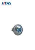 China Allen Flat Pan Head Self Tapping Machine Screw ST3x8 Blue White Zinc for sale