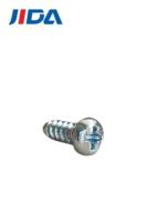 China Pan Head Cross Groove ST4 Screw 10.5mm Threaded Hex Bolt Customized for sale
