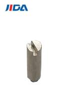 China Nickel Plated Precision CNC Turned Components Slotted Iron Core For AC Relay for sale