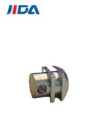 China H62 Nickel Plated Threaded Insert Nut Knurled Thumb Nuts M5 X 10.5mm for sale