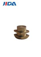 China Hpb54-1 9mm M5 Thumb Nut Square Mounting Brass Knurled Nut Customized for sale