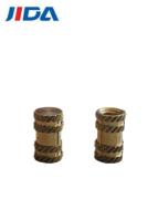 China ODM Thumb Twill Knurled Brass Threaded Insert Nut M4 X 10mm for sale