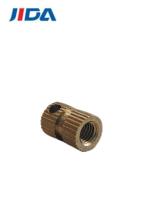 China Metric Thumb Straight M5 Knurled Nut Φ8.5-M5 X 12mm for sale