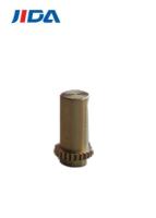 China 10mm Straight Knurled Copper Threaded Insert Nut M3 Knurled Nut for sale