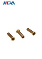 China JIDA Crimped Tubular Hollow Brass Rivets For Leather Φ2x8.5 for sale