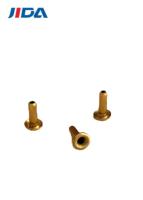 China ISO9001 Crimped Tubular Hollow Brass Blind Rivet Nut For Metal for sale