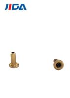 China H62 Crimped Tubular Hollow Brass Blind Pop Rivets Customized for sale