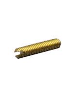 China Small M3 9mm Grub Nut Hex Socket Set Screws Non Magnetic Brass Stainless Steel for sale