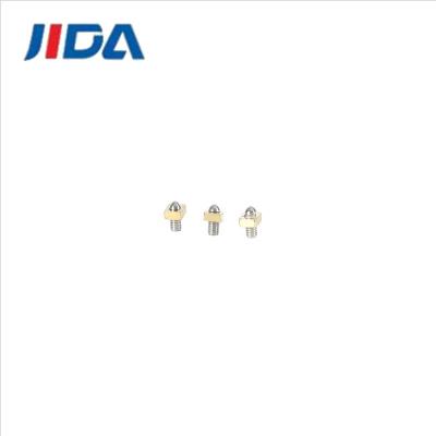 China Cold Heading Blue White Zinc Plated Hex Head Cap Bolt M3x5.5mm for sale