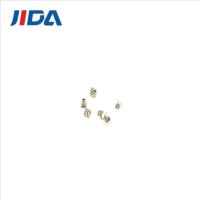 China Cold Heading Blue White Zinc Plated Hex Head Cap Bolt M3x5.5mm for sale