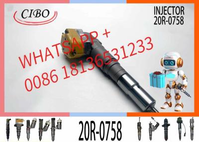 China High Quality Engine Parts 20R-0758 Fuel Injector for  631E 651E 657E 3412E 3408 Engine Injector 174-7526 1747526 for sale