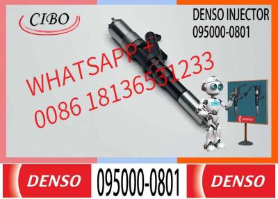 China 095000-1211 095000-1210 095000-0800 095000-0801 6156-11-3300 Diesel Fuel Common Rail Injector for Komatsu PC400-7 PC450-7 for sale