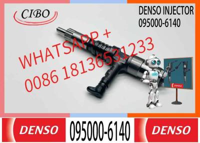 China New High-pressure common rail Diesel injector Nozzle 095000-6140 6261-11-3200 for Komatsu PC800-8 Excavator SAA6D140E Engine for sale
