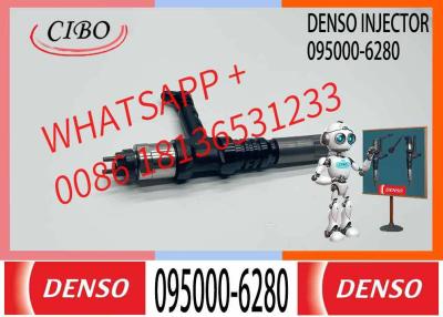 China Common Rail Injector Fuel Injector 095000-6280 6219-11-3100 for Komatsu SAA6D170 PC400-8 WA900-3 730E Engine 0322 for sale