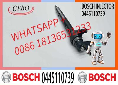 China Original New 0445110340 Fuel Injector 0445110739 0986435203 1980S5 AV2Q9F593BA AV6Q9F593BA 1696927 9687069280 for CITROEN 9H for sale