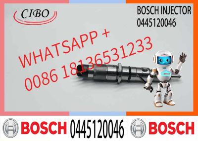 China 0445120046 3968546 Diesel Engine Parts Injector Fuel Injector Nozzle Common Rail Injector Assembly for C-ummins ISB QSB 5.9L for sale