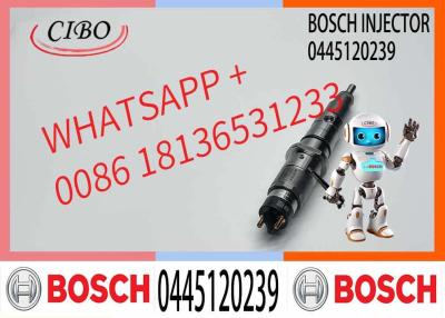 China Hot sale Fuel Injector 0445120239 or Common Rail Fuel Injector 0445120239 with nozzle DLLA143P2200 for sale