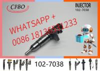China original 102-7038 Diesel Engine Fuel Injector Assembly for  3116 3114 Engine Excavator 200B 320B 322B 325B 446B Injector Nozzle Replacement OEM original new injector for sale