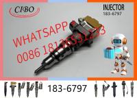 China original 183-6797 Diesel Fuel Injector for   3126 3126B C7 Engine Excavator Common Rail Injector 1836797 10R-1262 0R-9348 222-5965 Spare Parts original new injector for sale
