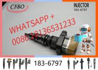 China original 183-6797 Diesel Fuel Injector for   3126 3126B C7 Engine Excavator Common Rail Injector 1836797 10R-1262 0R-9348 222-5965 Spare Parts original new injector for sale