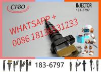 China original 183-6797 Diesel Fuel Injector for   3126 3126B C7 Engine Excavator Common Rail Injector 1836797 10R-1262 0R-9348 222-5965 Spare Parts original new injector for sale