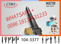 China original 104-3377 Diesel Engine Fuel Injector for 3412 3408 Excavator Truck Sprayer Common Rail Fuel Injector Auto Parts Replacement 0R-8786 156-3895 173-9267 original new injector for sale
