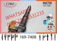 China original 169-7408 Fuel Injector for   3408 3412 Diesel Engine Excavator Parts Replacement for OEM 174-7527 222-5967 20R-0760 156-3895 original new injector for sale