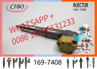 China original 169-7408 Fuel Injector for   3408 3412 Diesel Engine Excavator Parts Replacement for OEM 174-7527 222-5967 20R-0760 156-3895 original new injector for sale