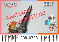 China original 20R-0758 Fuel Injector for  3408E 3412 3412E Diesel Engine Excavator Common Rail Injector Replacement for OEM 174-7526 232-1171 232-1172 original new injector for sale