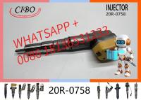 China original 20R-0758 Fuel Injector for  3408E 3412 3412E Diesel Engine Excavator Common Rail Injector Replacement for OEM 174-7526 232-1171 232-1172 original new injector for sale