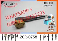 China original 20R-0758 Fuel Injector for  3408E 3412 3412E Diesel Engine Excavator Common Rail Injector Replacement for OEM 174-7526 232-1171 232-1172 original new injector for sale