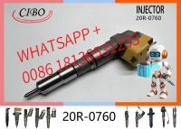 China original 20R-0760 Fuel Injector for  3408 3412 C3412 Engine D9R D9N 637G 631G 771D 375 5080 Excavator Diesel Injector Replacement for OEM 179-6020 original new injector for sale